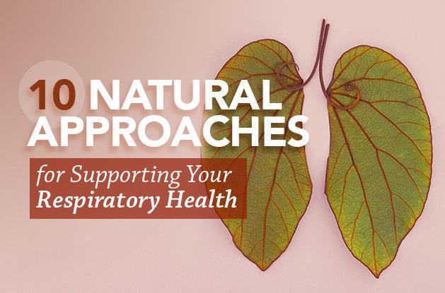 10 Natural Approaches to Supporting Your Respiratory Health